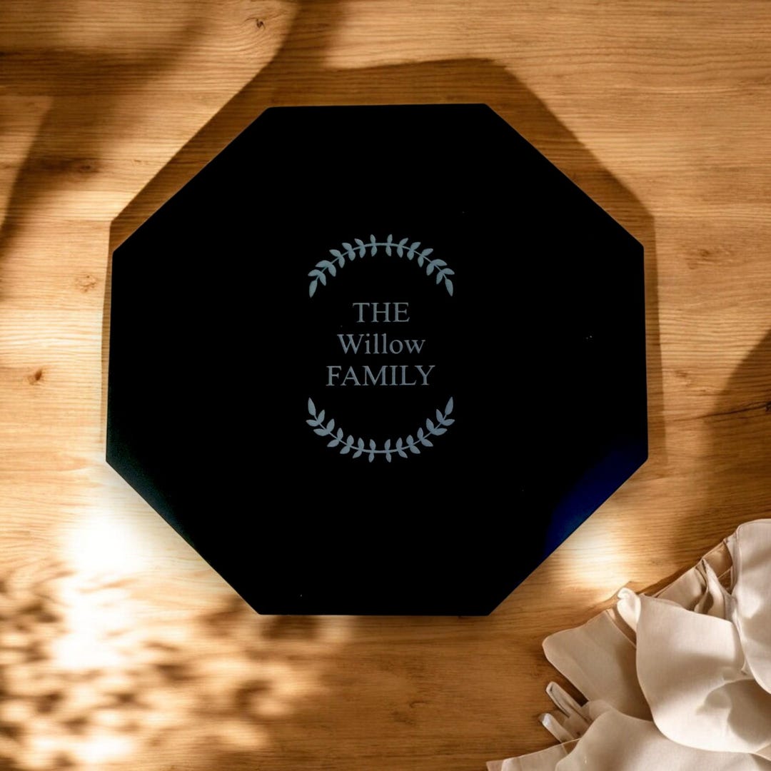 Octagon Placemats & Coasters - Clear, Colours, Custom Sizes, Shapes ...