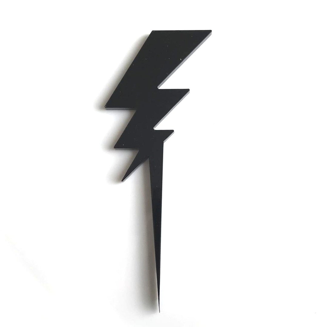 Lightning Cake Toppers & Cup Cake Toppers - Several Colour Options ...