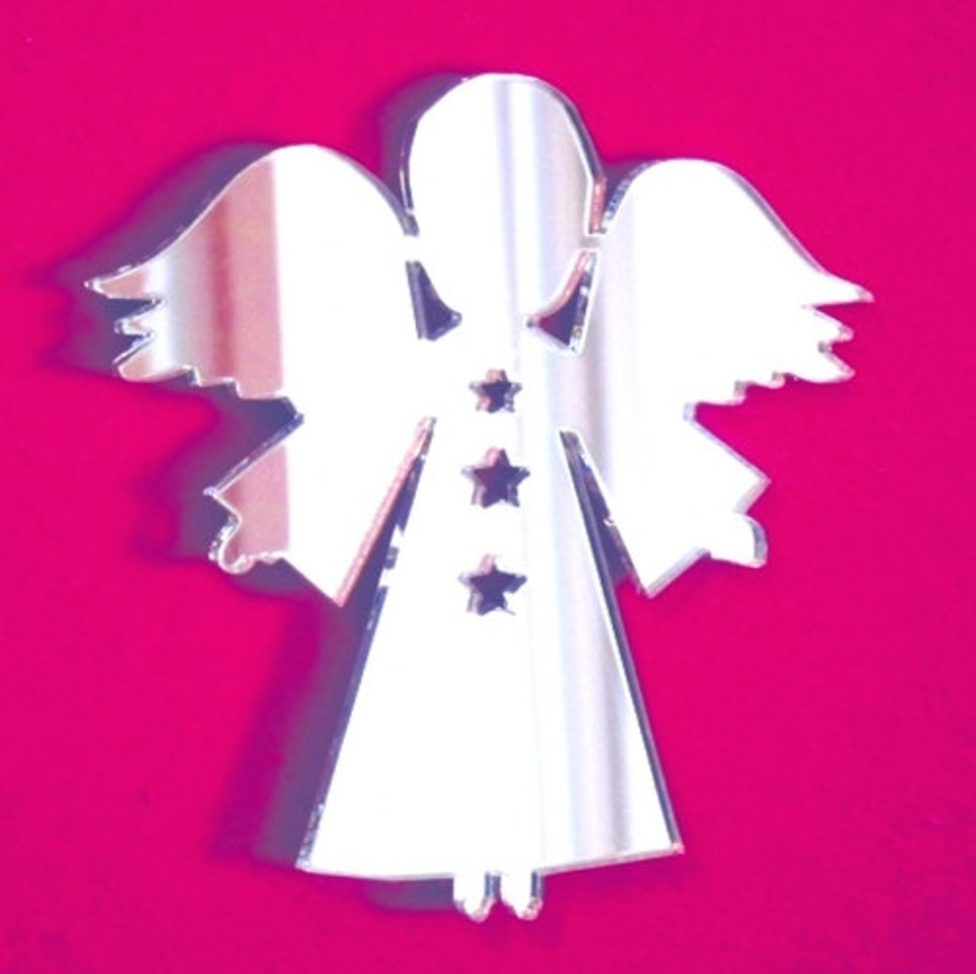 Angel Stars Christmas Mirror 5 Sizes Available Bespoke - Etsy