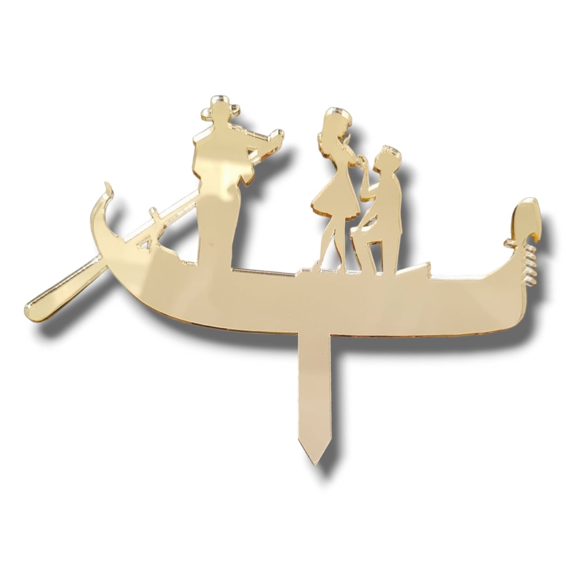 Gondola Engagement/wedding Shaped Cake Toppers - Several Colour Options ...