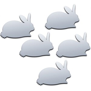 Bunny Rabbit Mirror 5 Sizes Available. Also Available in - Etsy