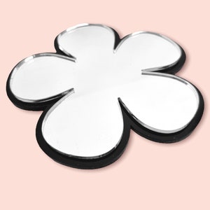 Daisy Shaped Mirrors With a Colour Frame of Your Choice & Hooks ...