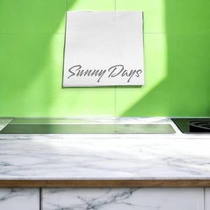 Square Shaped Mirrors With White Backing & Hooks, Bespoke Shapes Made ...