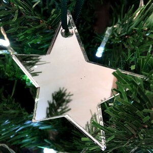 Star Shaped Decorations, Many Colour Choices and Woods, Engraving ...