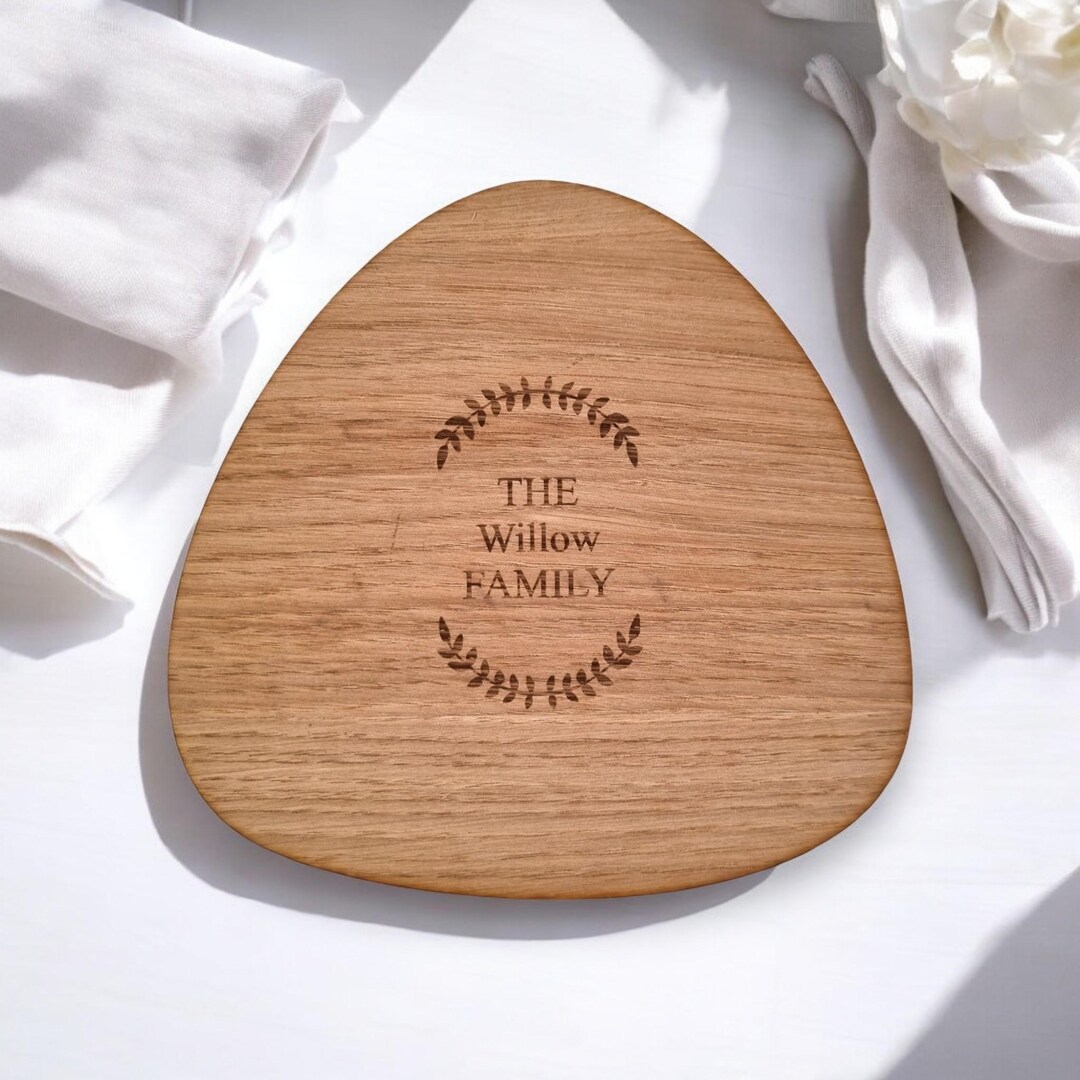 Pebble Placemats & Coasters - Wood Finish Options, Custom Sizes, Shapes ...