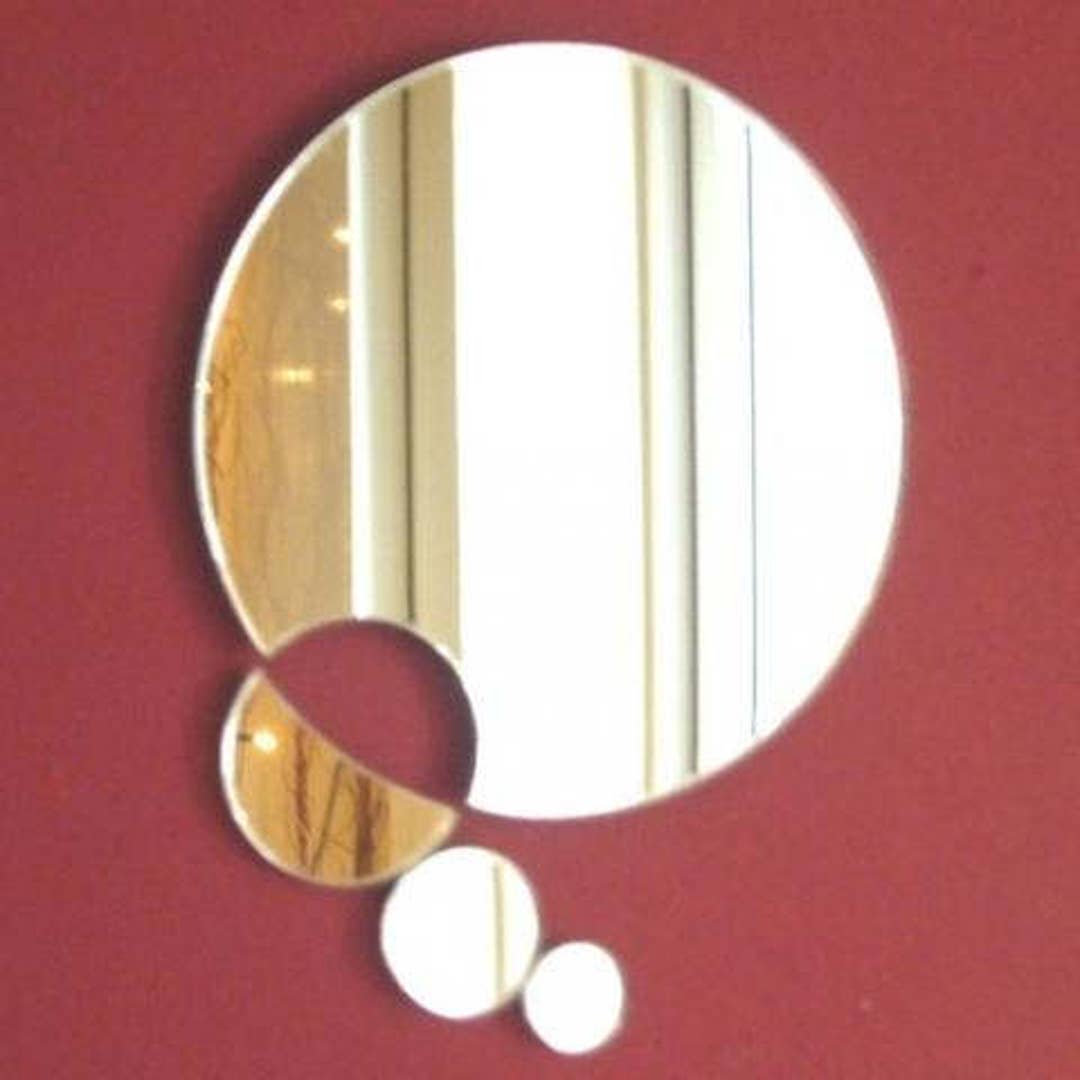 Circle Chain Mirror Contemporary Shaped Mirrors Various - Etsy