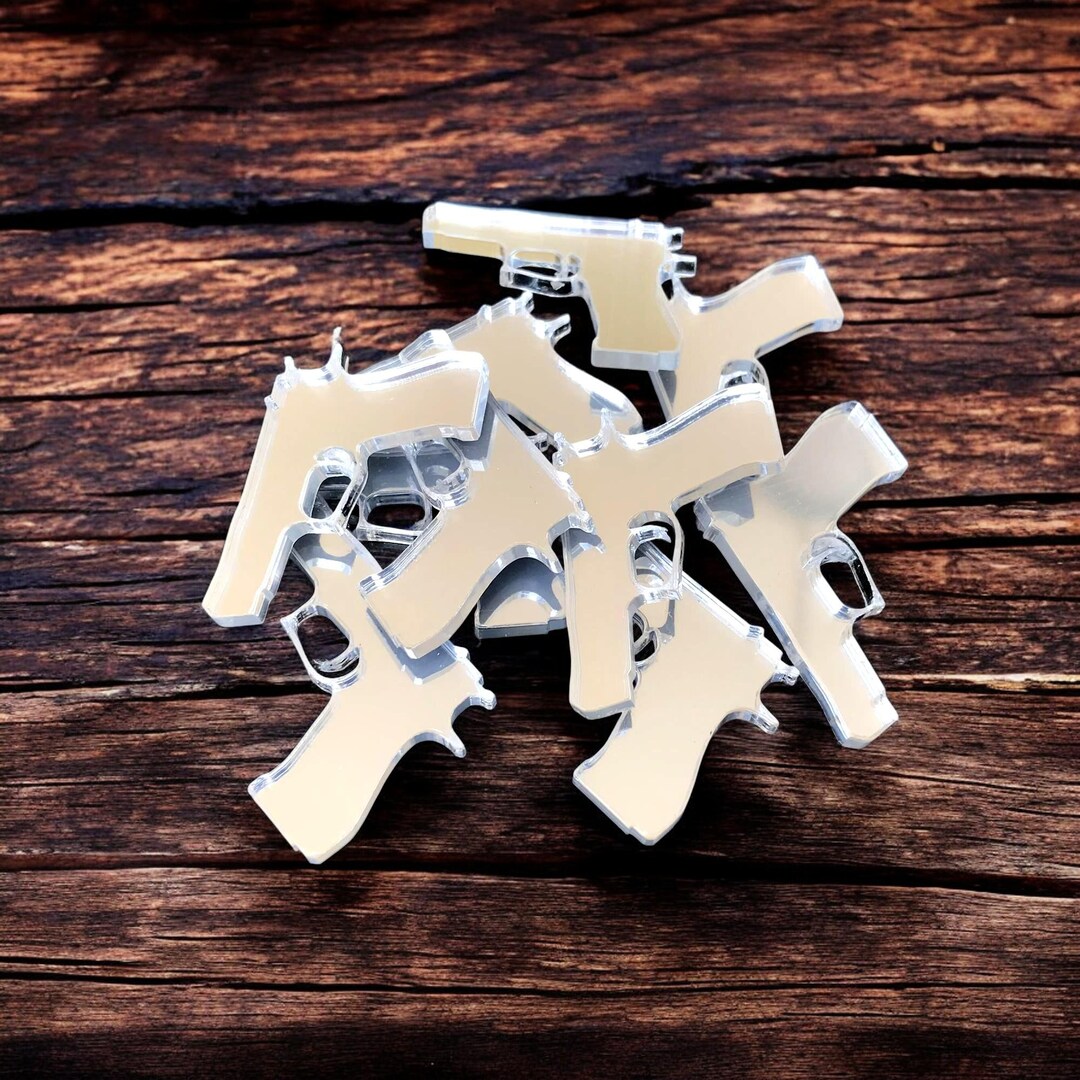 Gothic Cross Shaped Crafting Mirrors, Custom Colours, Woods, Sizes ...