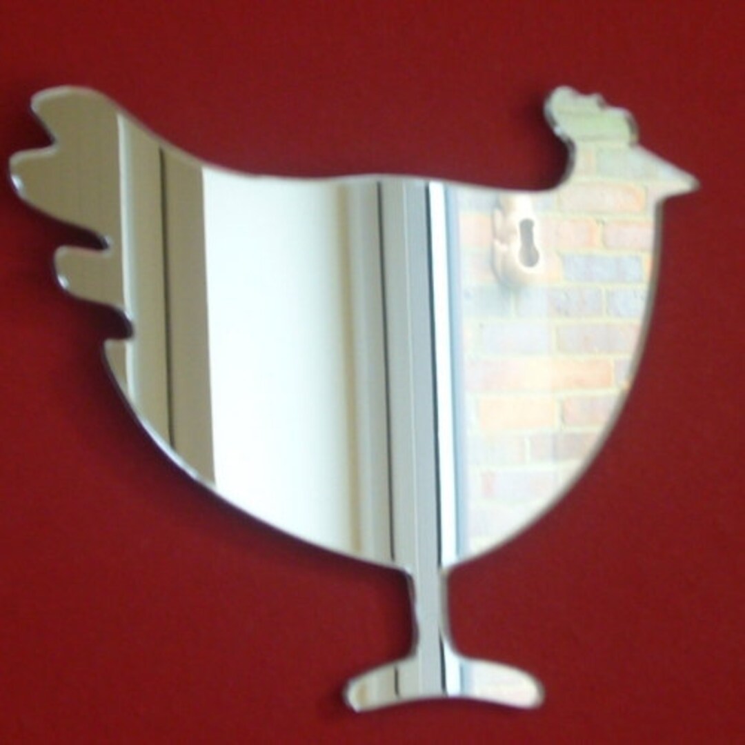 Hen Chicken Mirrors Bespoke Shapes Made - Etsy