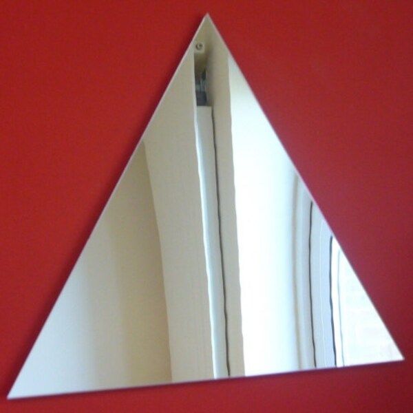 Triangle Mirror - Etsy