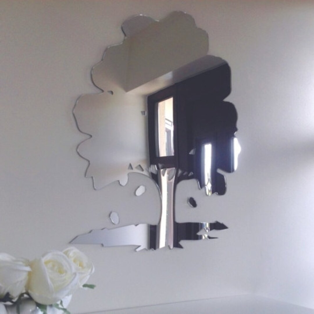Oak Tree Mirrors, Bespoke Shapes Made - Etsy