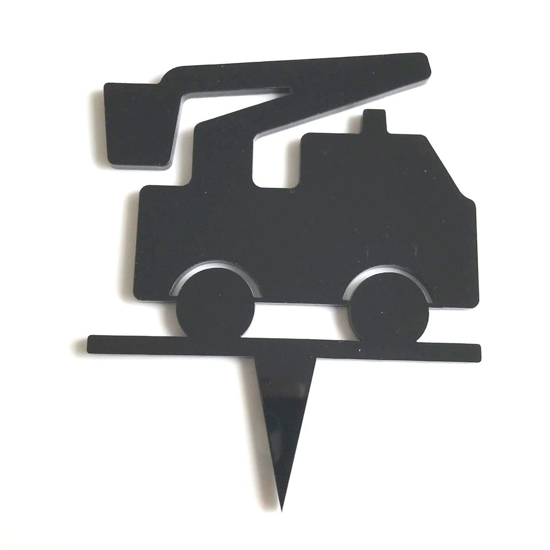 Cherry Picker Shaped Cake Toppers & Cup Cake Toppers Several - Etsy