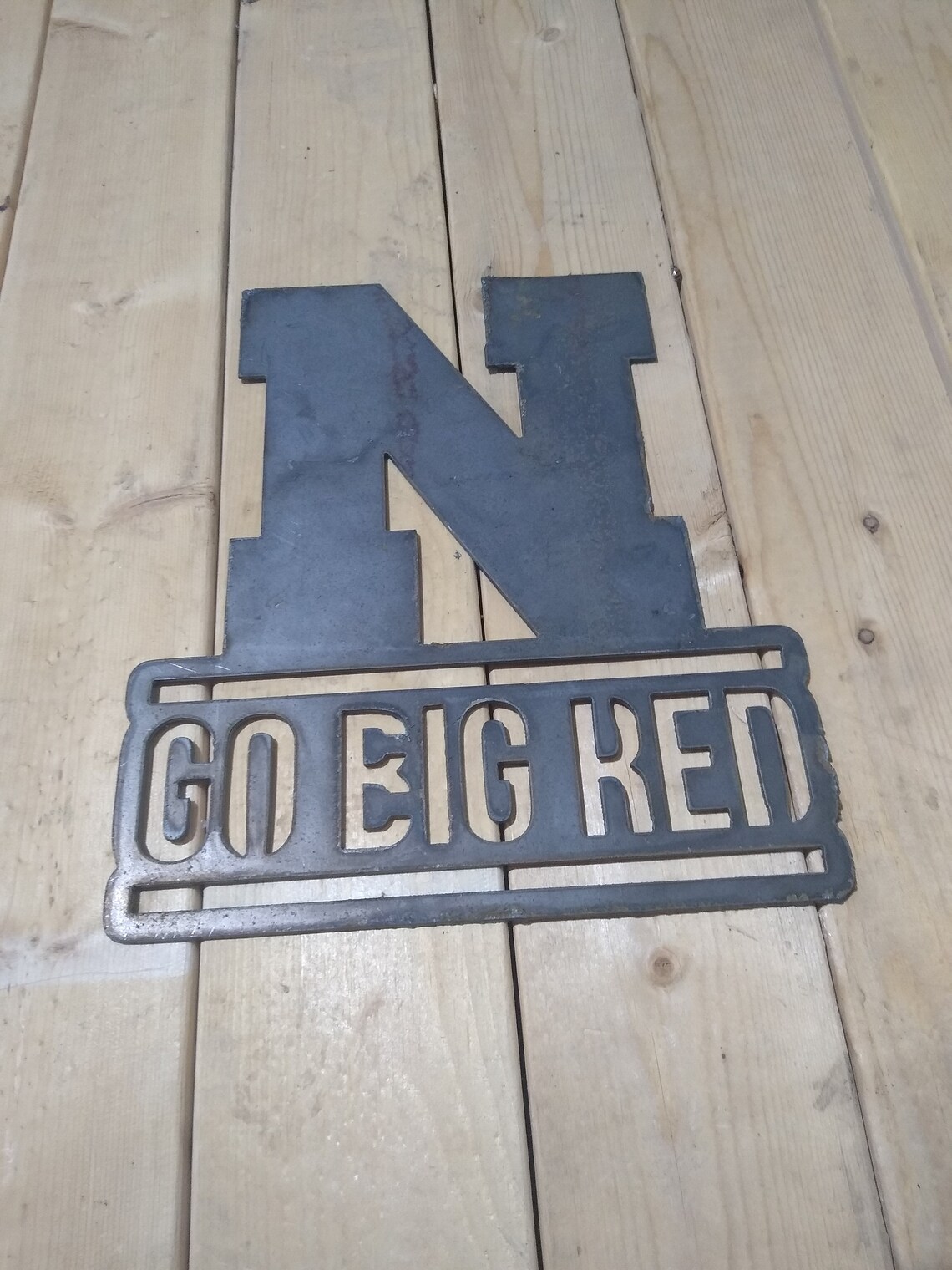 Husker go BIG Red Sign - Etsy