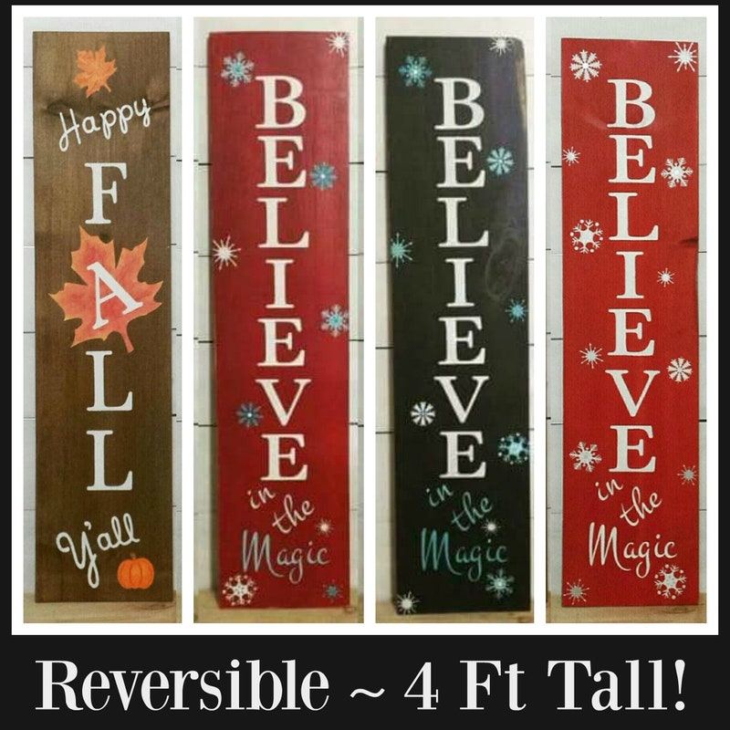 Reversible Porch Sign - Etsy