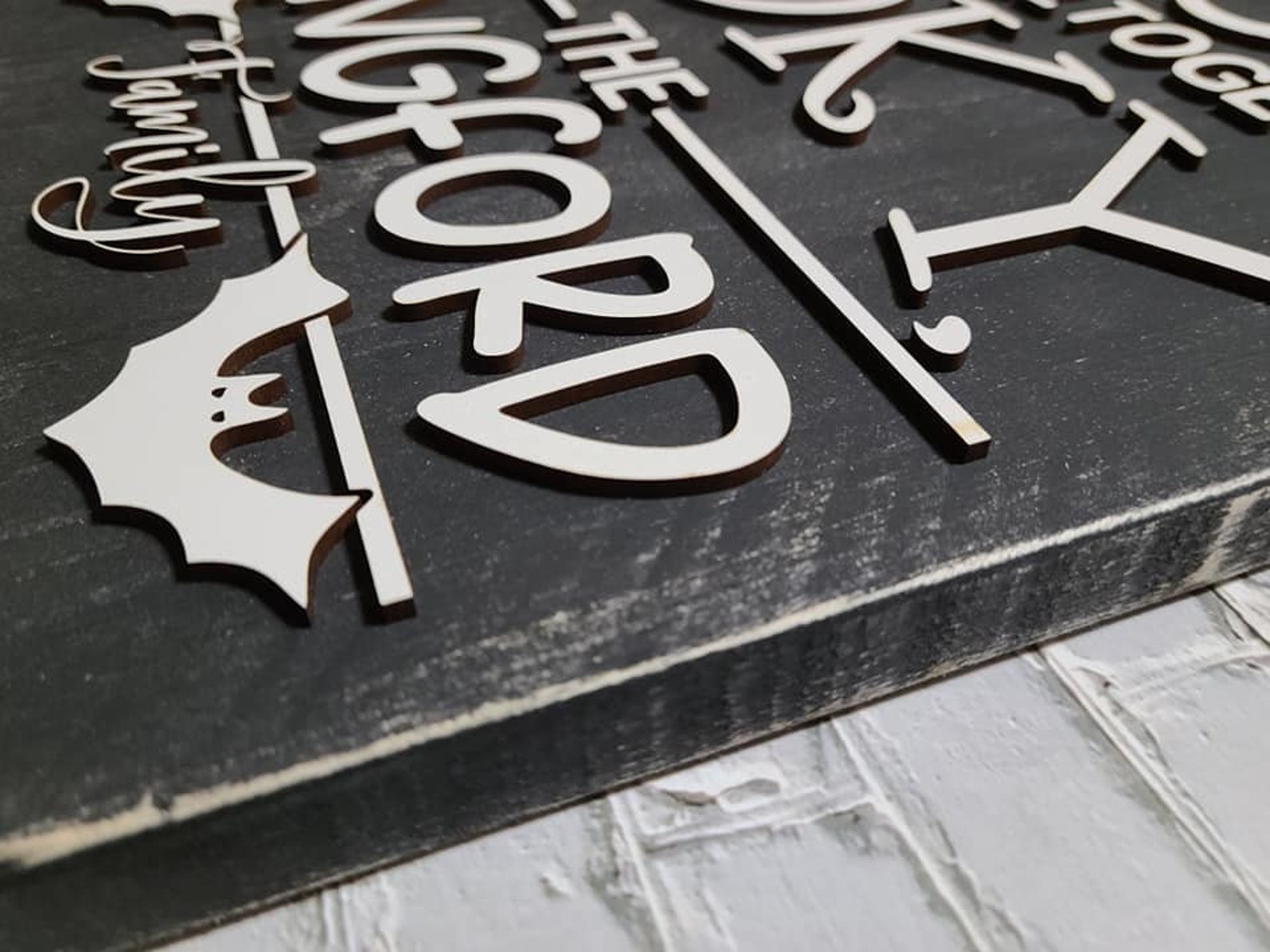 The Addams Family Personalized Wood Sign Song Lyrics | Etsy