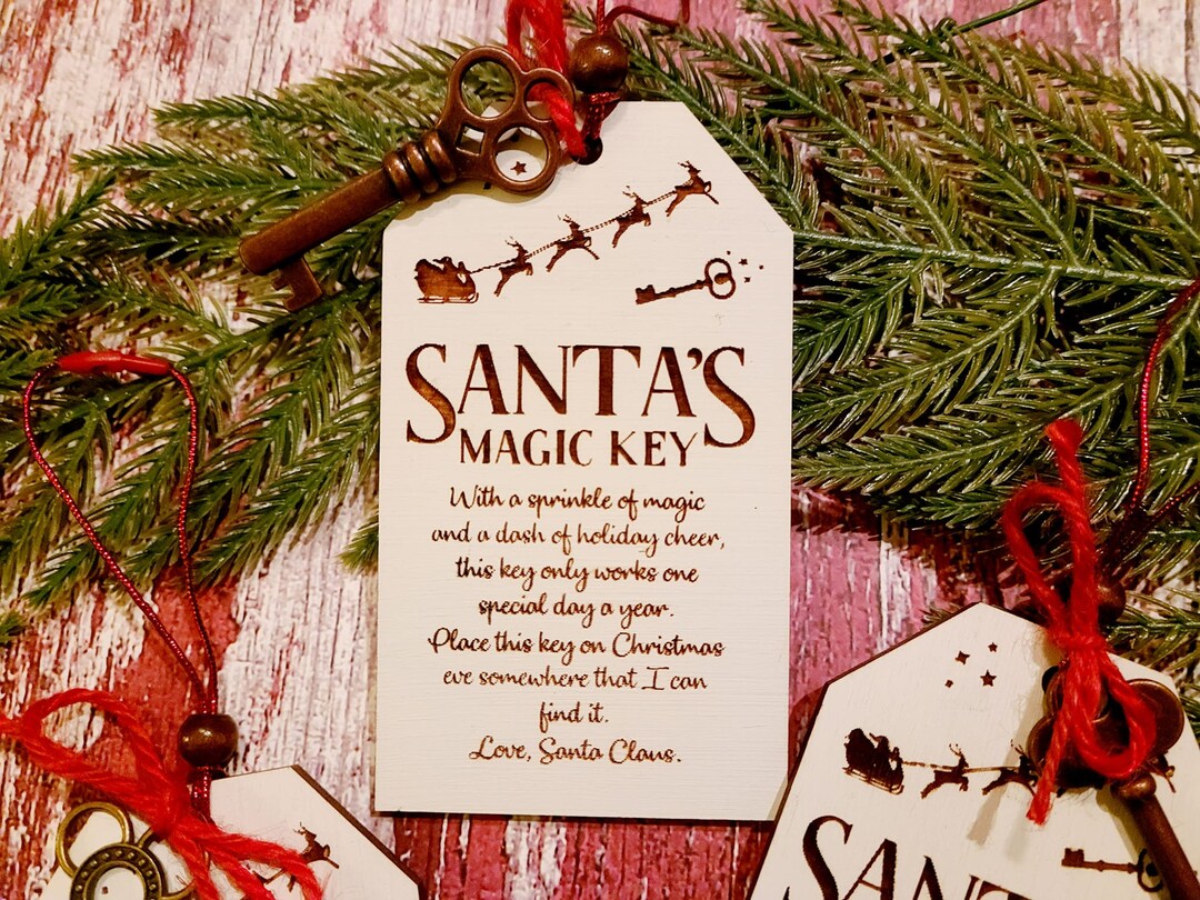 Santa's Magic Key, Key for Santa, Children, Christmas, Christmas ...