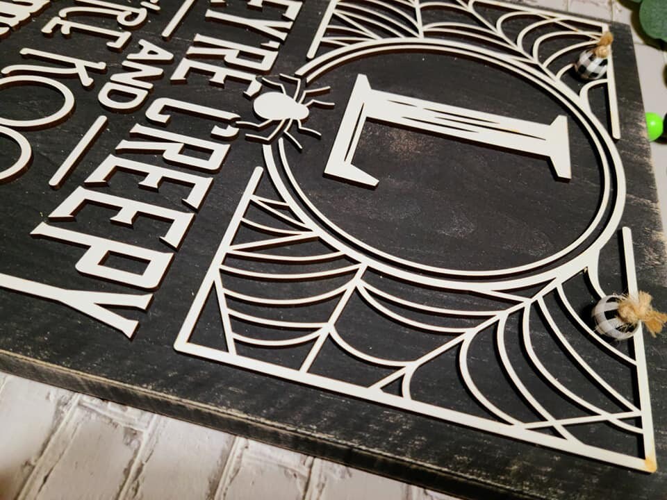 The Addams Family Personalized Wood Sign Song Lyrics | Etsy