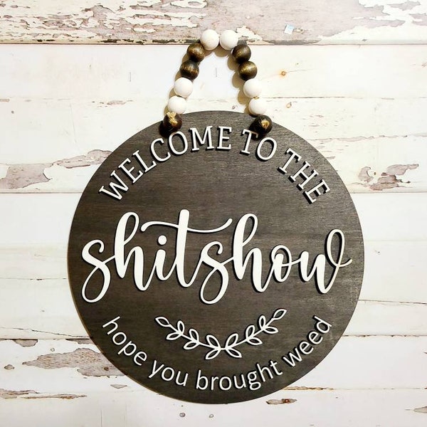Welcome Weed Sign - Etsy