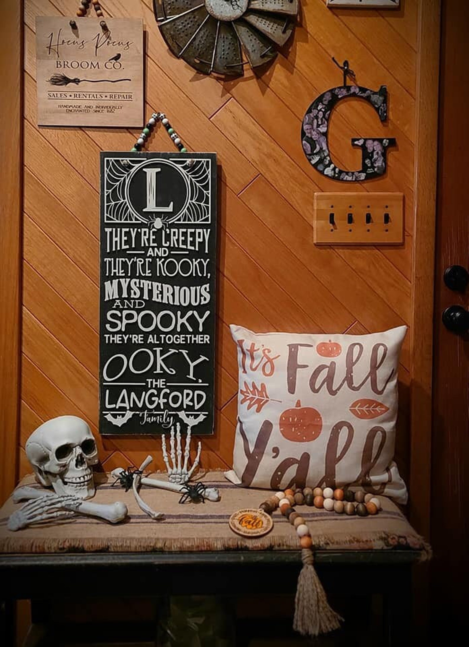 The Addams Family Personalized Wood Sign Song Lyrics - Etsy