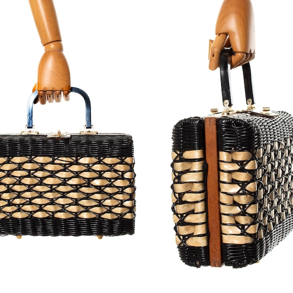 Vintage Box Purse - Etsy