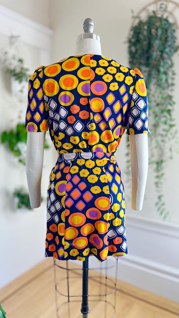 Vintage 1970s Matching Set | 70s Two Piece Geometric … - Gem