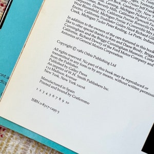 AS-IS Vintage 1980s 80s chrome: Glamour Cars of the Fifties by Brian Laban 1982 Hardcover Coffee ...