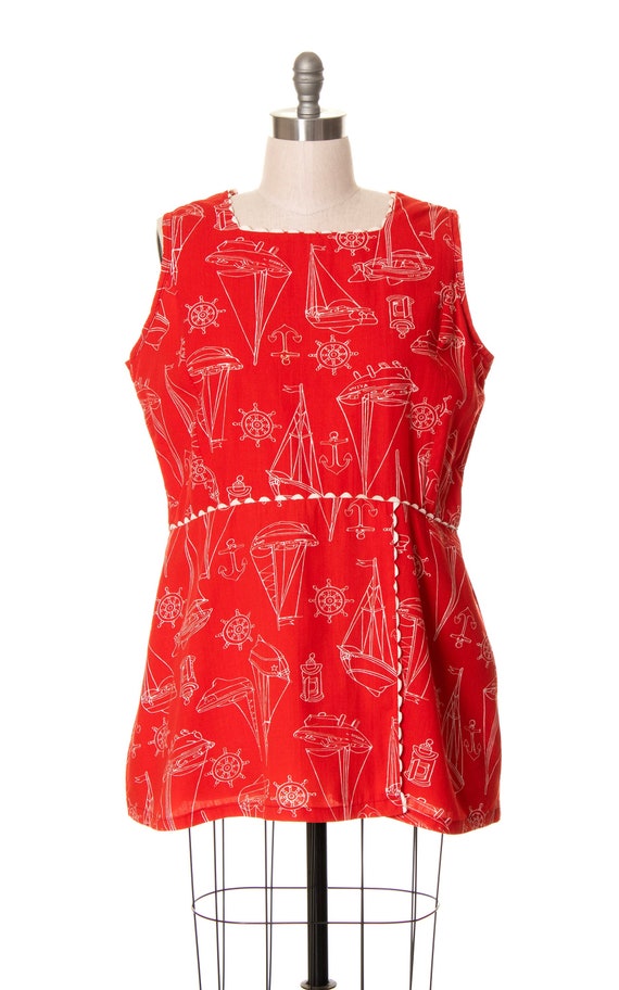 Vintage 60s nautical tunic - Gem