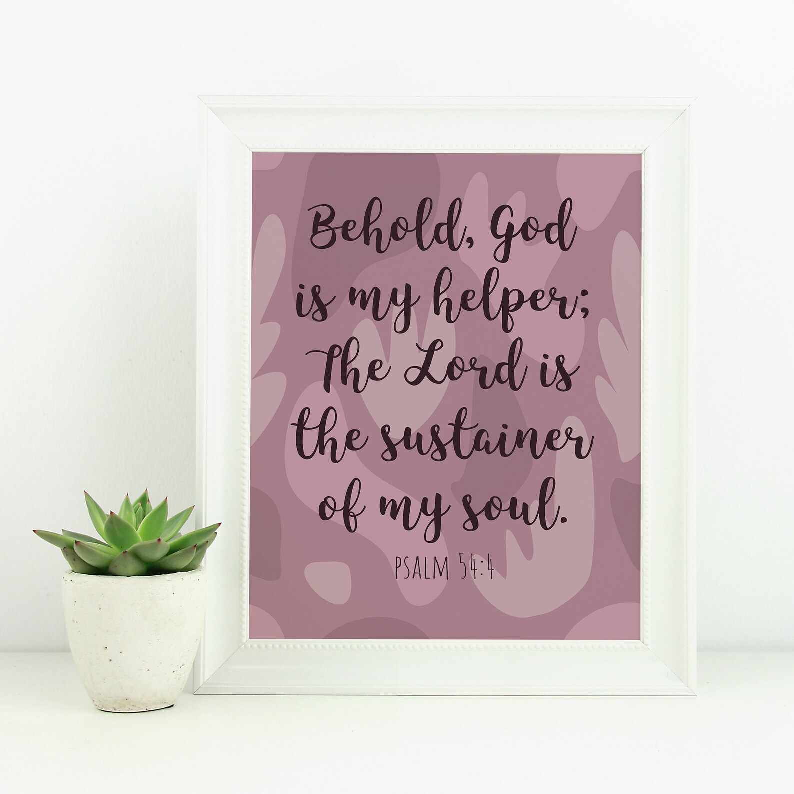 Bible Quote Psalm 54 4 The Lord Is The Sustainer Of My Life Etsy Bible Quote Psalm 54 4 The Lord Is The Sustainer Of My Life Etsy