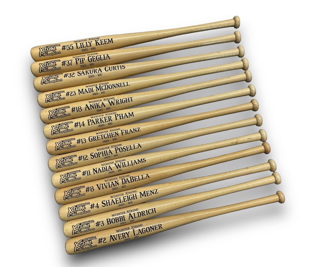 18 Personalized Baseball Bat Custom Baseball Bat Engraved Bat Engraved Baseball Bat Coaches Bat ...