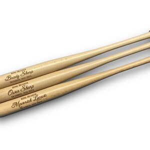 18" Trophy Bat Personalized Baseball Bat Custom Baseball Bat Engraved ...