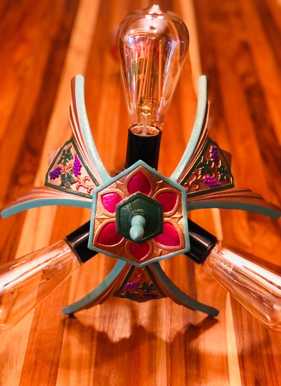 Cast Iron Art Deco Light Fixture / 1920's 1930's / 3 - Etsy