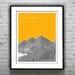 Maroon Bells Aspen Colorado Poster Art Print Skyline Item - Etsy