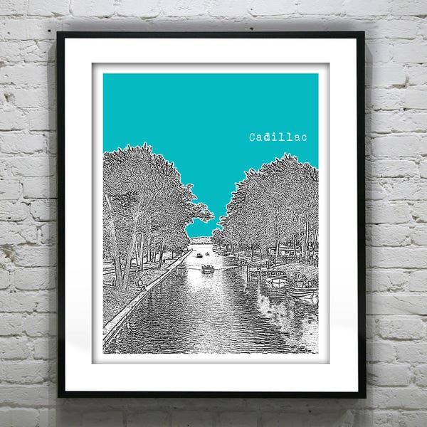 Cadillac Print - Etsy