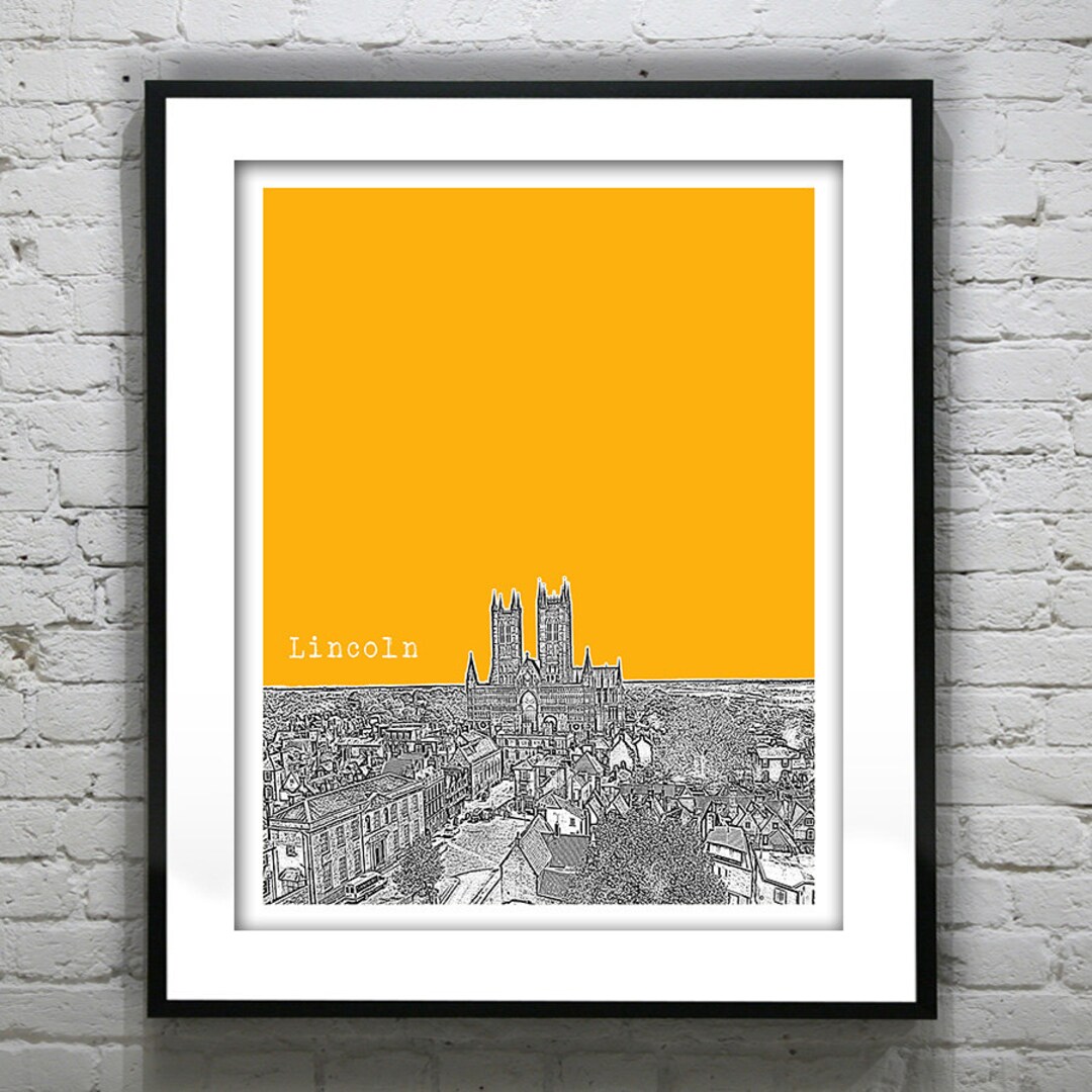 Lincoln England Poster Art Print UK Britain United Kingdom Item T2517 ...