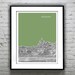 Kolkata Calcutta Skyline Poster Art Print India - Etsy