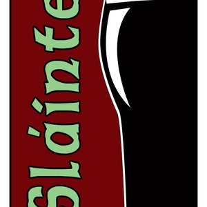 Guinness Beer Slainte Irish Art Print Poster Ireland Cheers Item T3067 ...