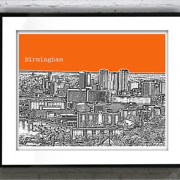 Birmingham Alabama Sketch Art - Etsy