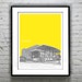 Davis California Skyline Poster Art Print Davis CA Item T2501 - Etsy