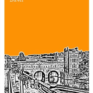 Bath Poster Art Print Pulteney Bridge Britain England UK Item T4003 - Etsy