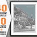 Somerville Davis Square Skyline Poster Art Print Somerville ...