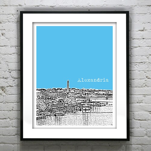 Alexandria Map Print Virginia VA USA Map Art Poster - Etsy