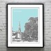 Holliston Massachusetts Skyline Poster Art Print MA - Etsy