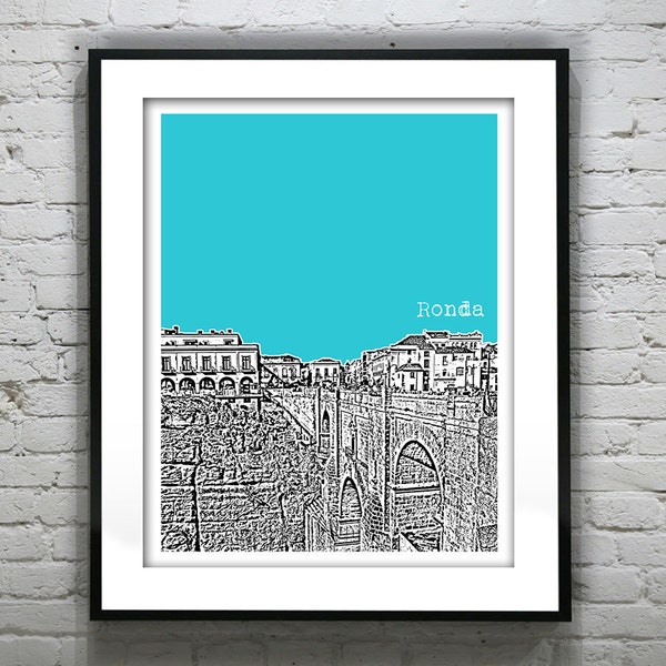 Ronda Spain Poster - Etsy