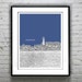 Jupiter Skyline Poster Art Print Jupiter Lighthouse Florida FL - Etsy