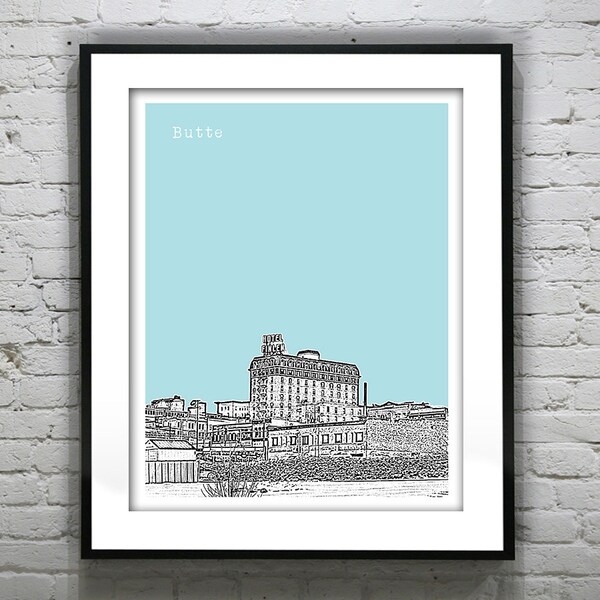 Butte Montana Wall Art - Etsy