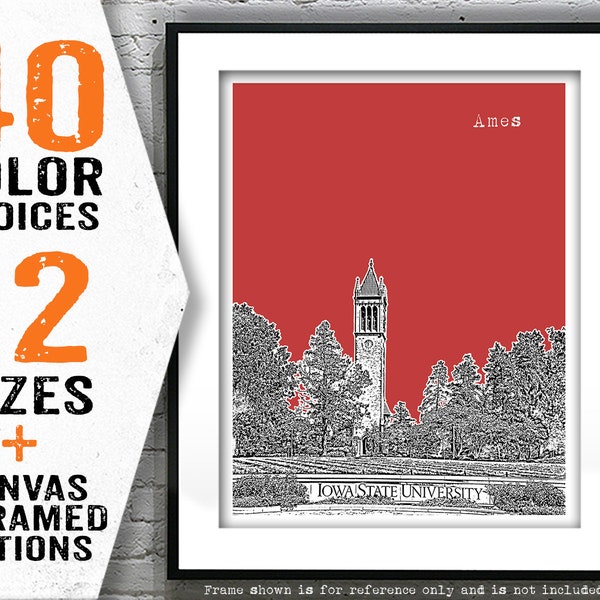 Iowa Poster - Etsy