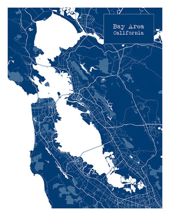 Map Of Bay California California Map Major Cities