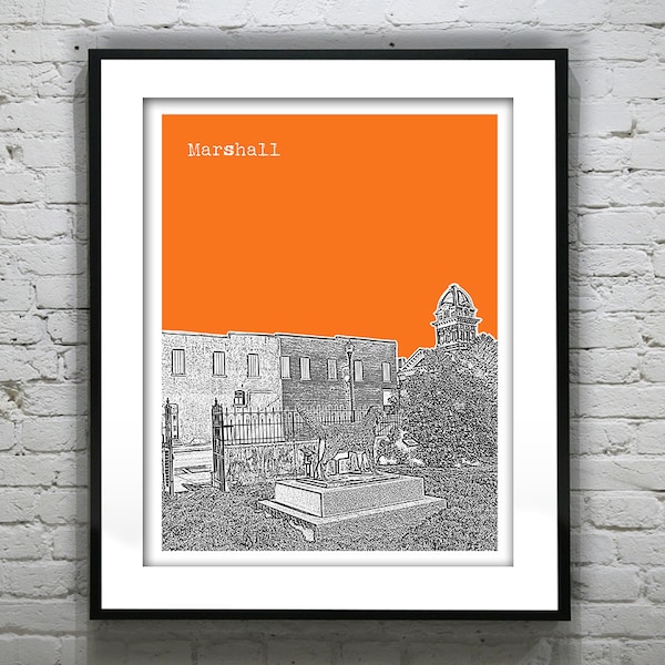 Marshall Poster - Etsy