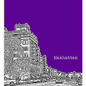 Manhattan Kansas Poster Print Art - Etsy