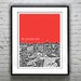 Bournemouth England City Skyline Poster Art Print UK United Kingdom - Etsy