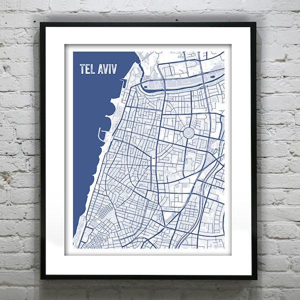 Tel Aviv Print - Etsy